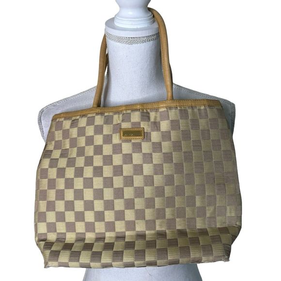 Jim Thompson | Bags | Vintage Jim Thompson Small Tote Bag Checkered ...